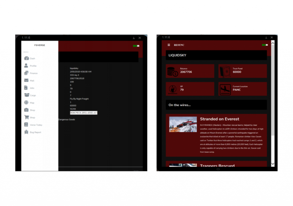 Cargo Simulator Web App design – Saurabh Crafts